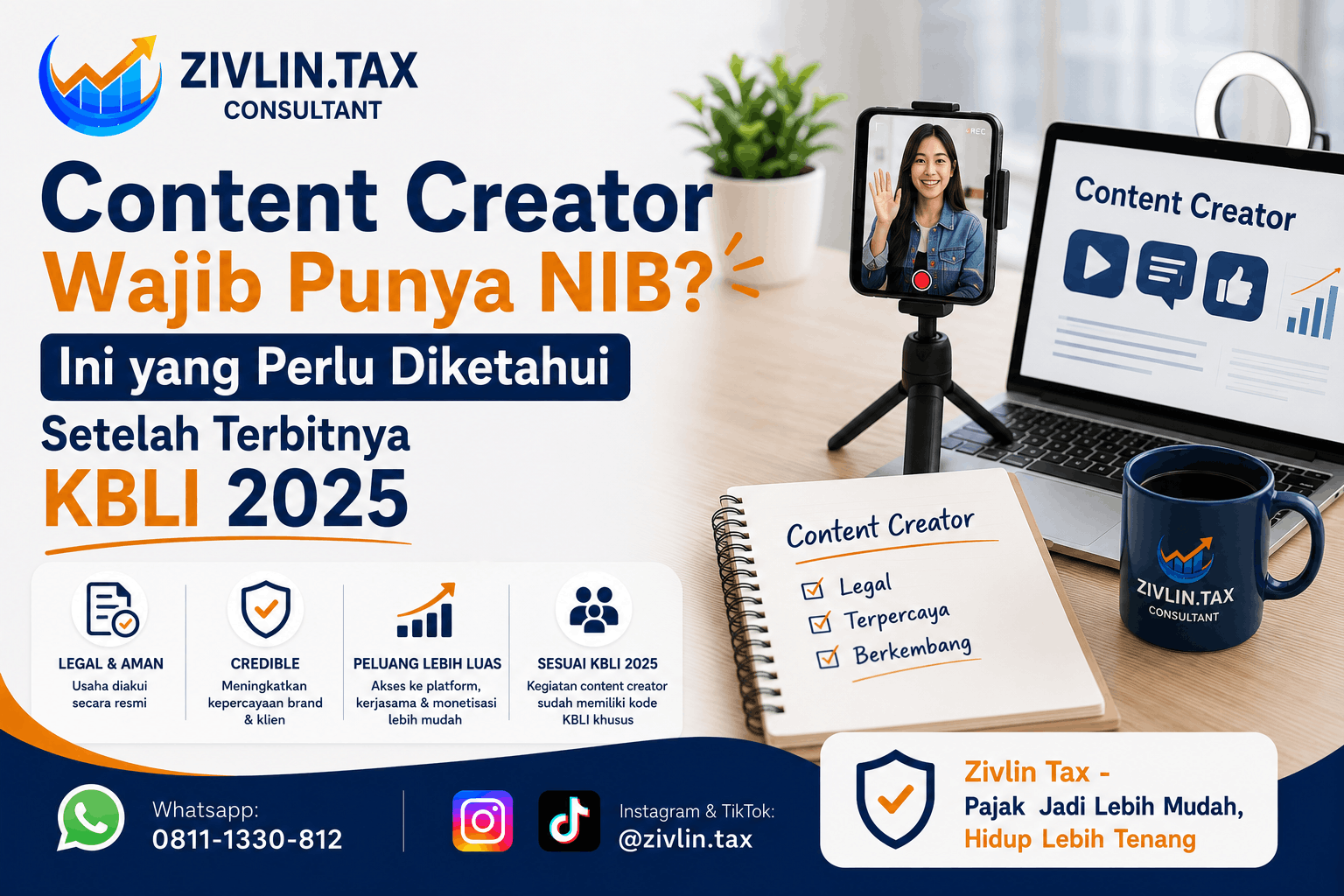 Content Creator Wajib Punya NIB? Ini yang Perlu Diketahui Setelah ...